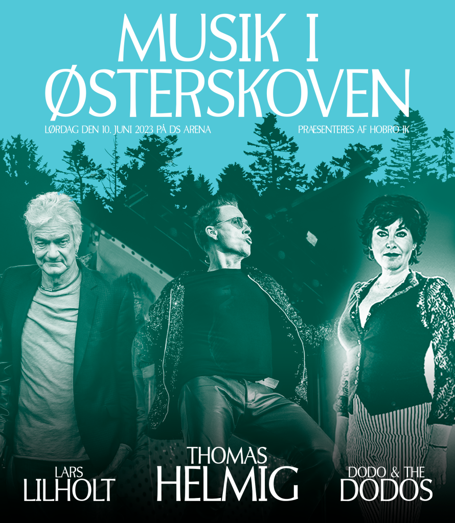 Thomas Helmig indtager DS Arena, når Hobro IK afholder 'Musik i Østerskoven'. - Betinia Liga