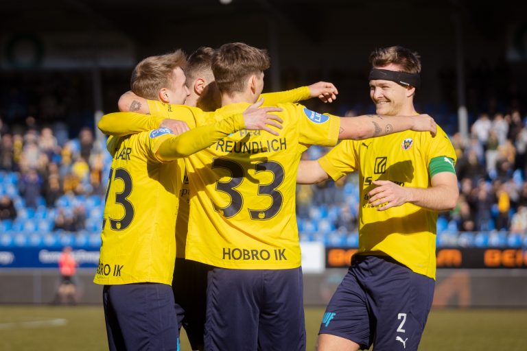 Trupperne til opvisningskampen mod Skelund IF - Betinia Liga
